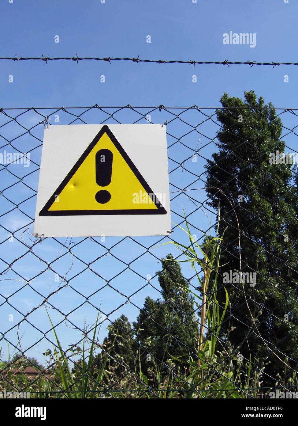 off limits warning sign Stock Photo - Alamy