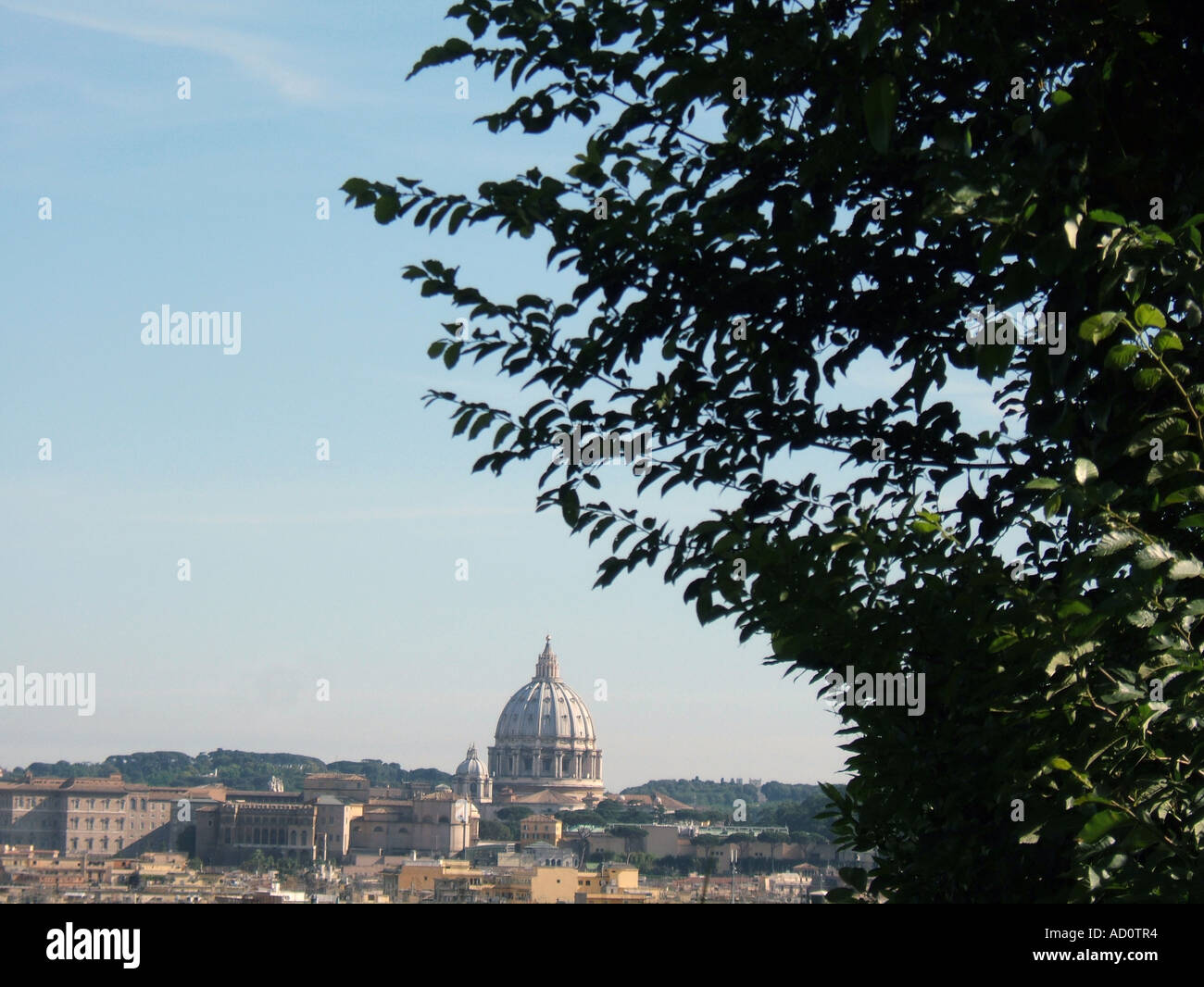 st peter's dome in rome Stock Photo - Alamy