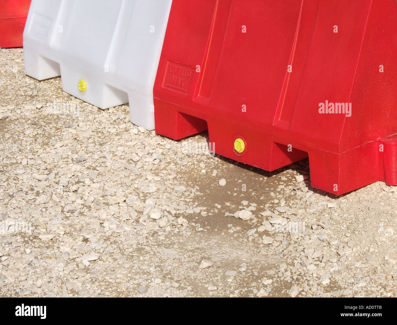 traffic distribution lane barrier divider Stock Photo - Alamy