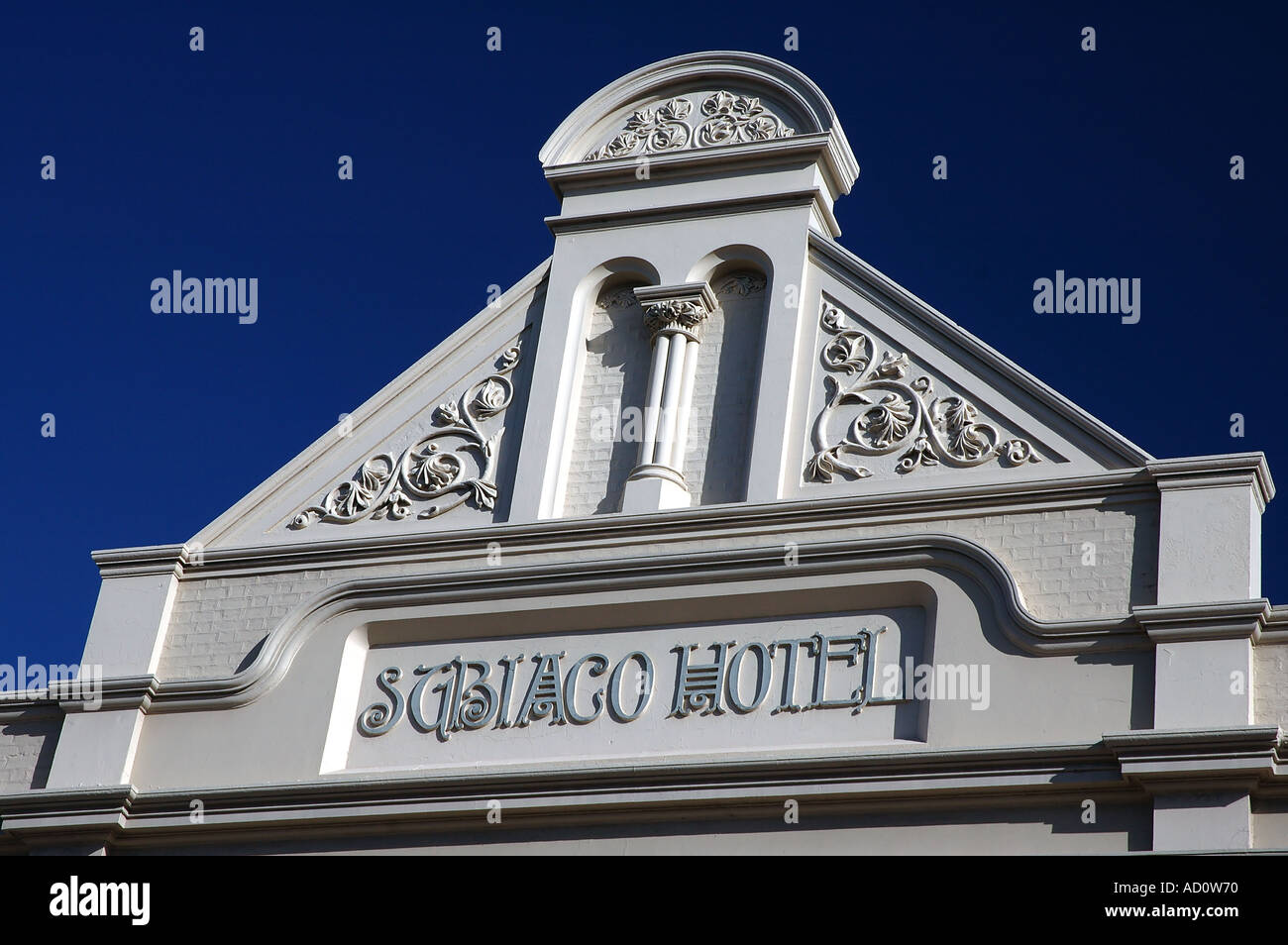 Art nouveau architecture of the Subiaco Hotel a popular bar in Perth ...