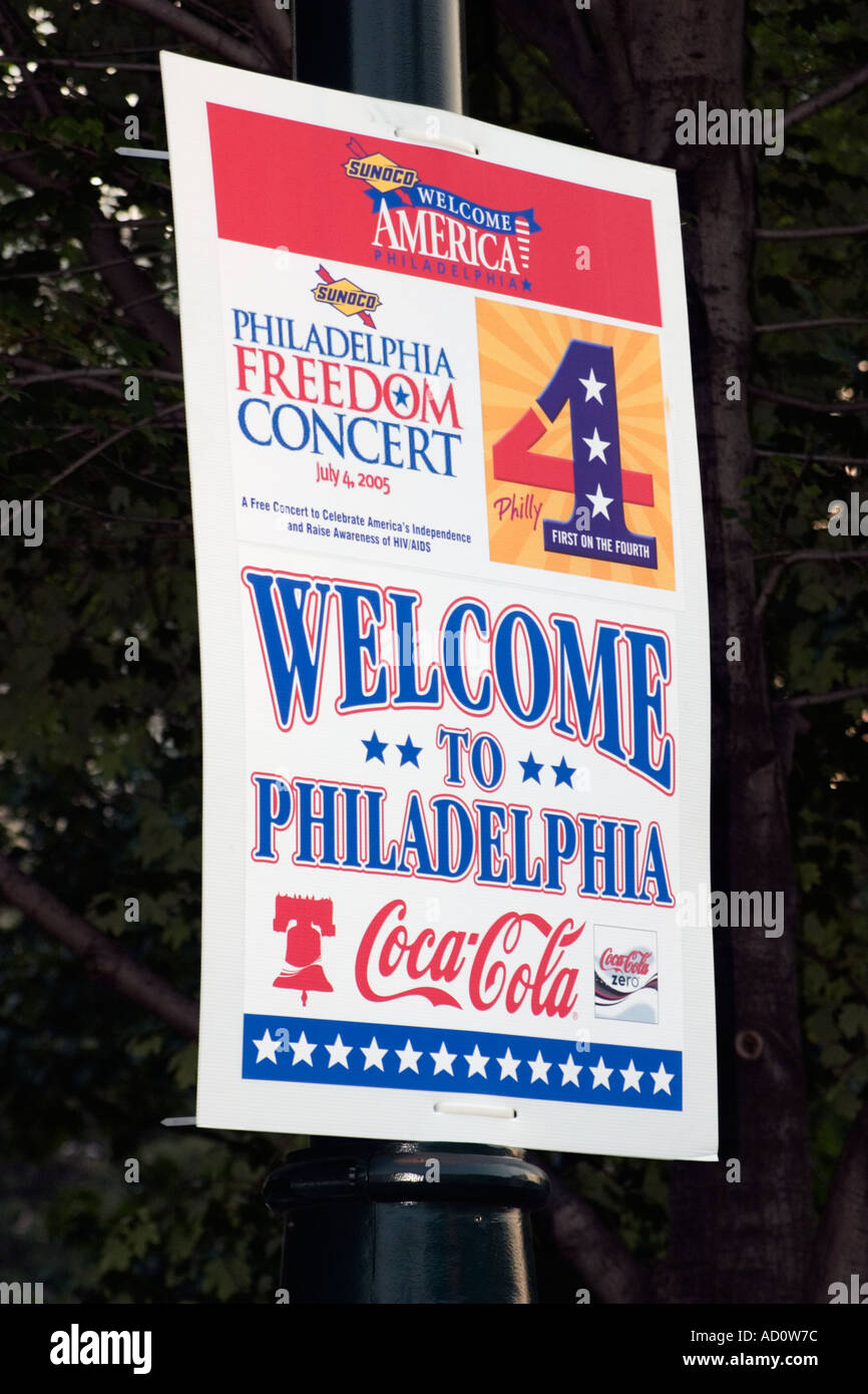 July 4th sign hi-res stock photography and images - Alamy