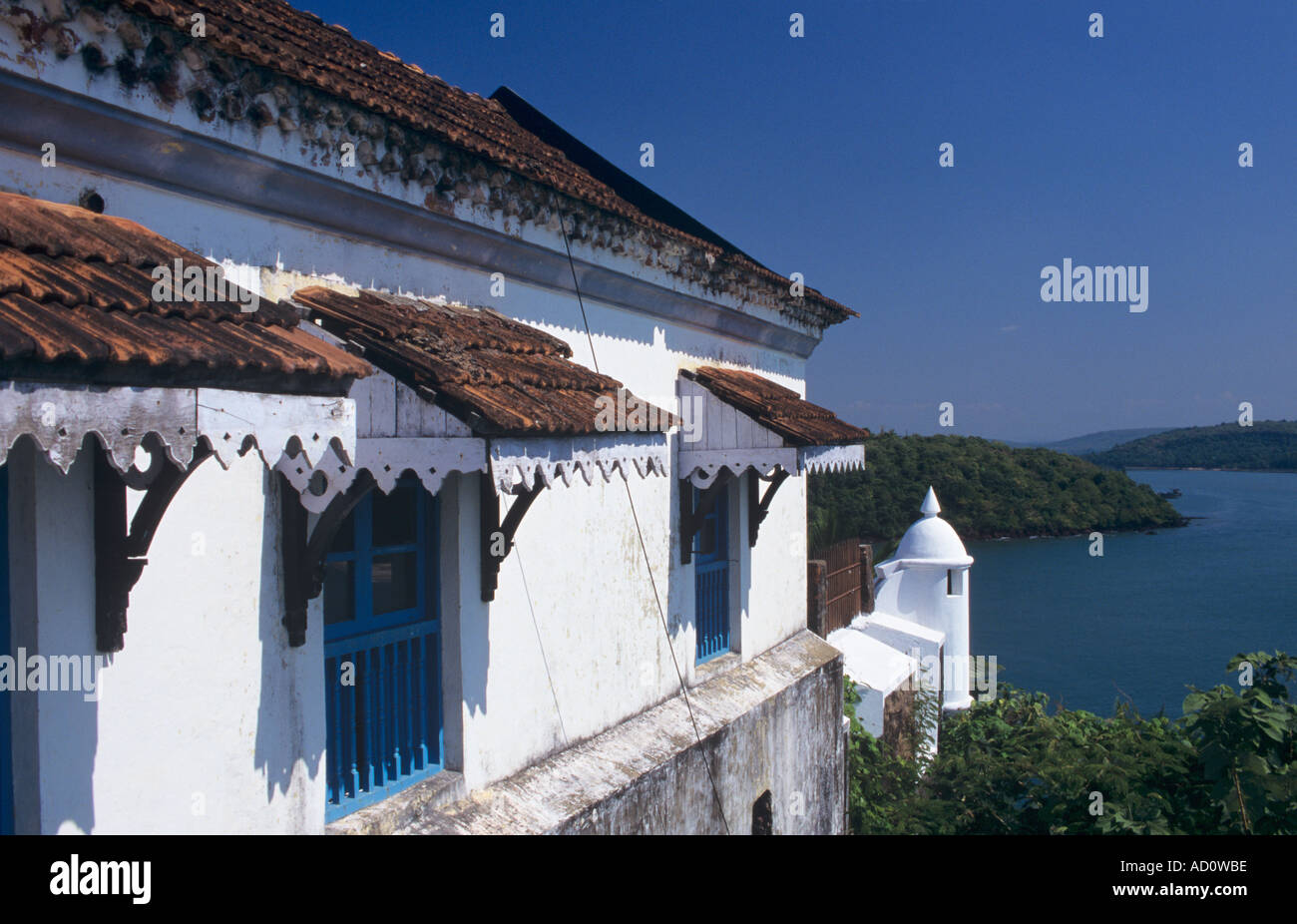 Terekhol Fort Goa India Stock Photo - Alamy