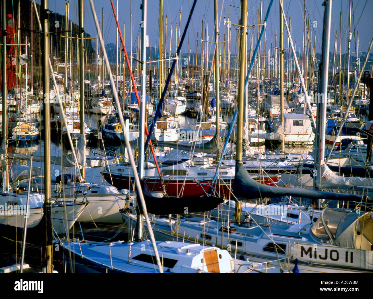 Levington Marina Suffolk Stock Photo - Alamy