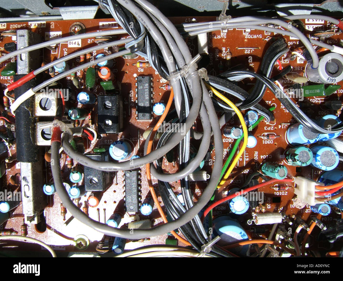 Old microchips hi-res stock photography and images - Alamy