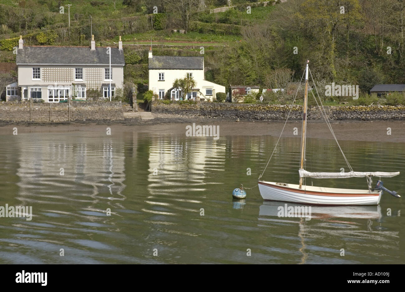 The River Dart at Duncannon, South Devon Stock Photo - Alamy