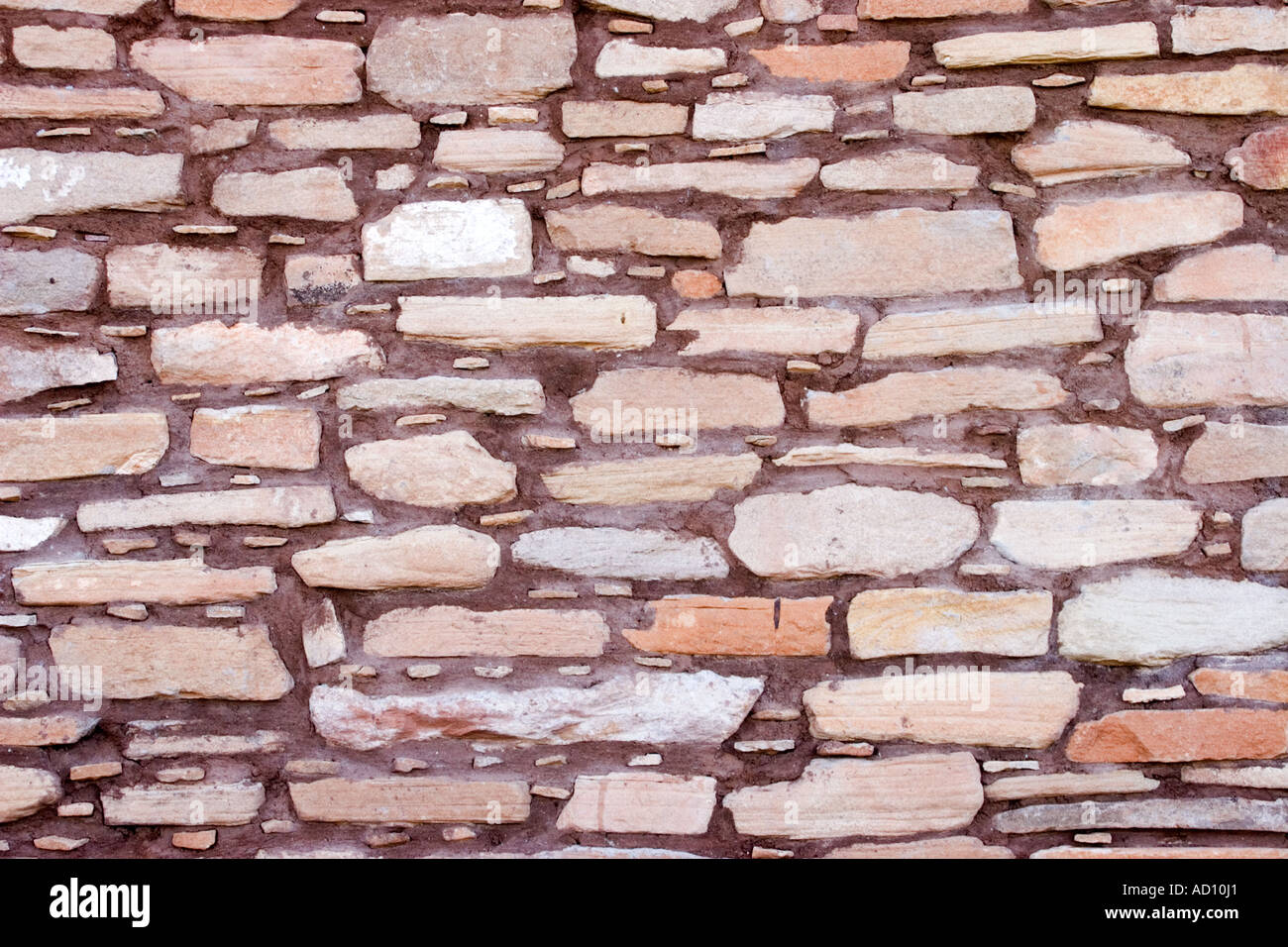 Stone wall Indian ruins Stock Photo - Alamy