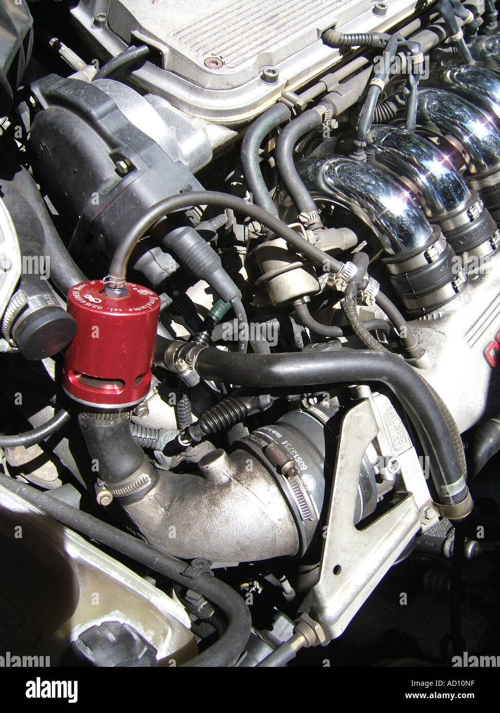 v6 car engine Stock Photo - Alamy