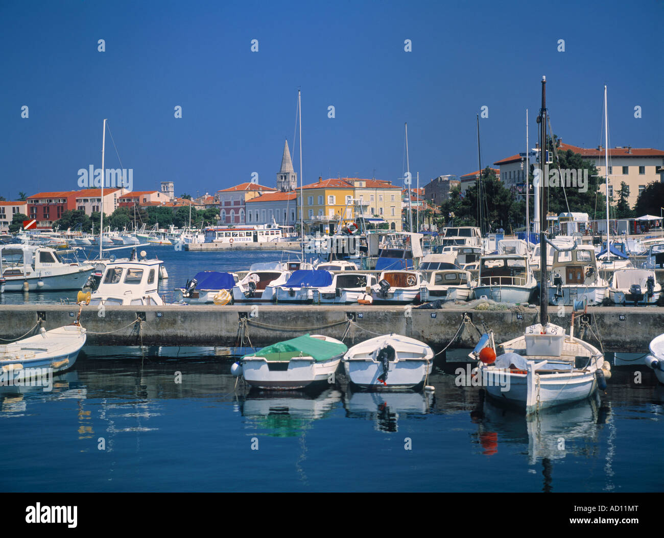 Porec Istria Croatia Stock Photo - Alamy