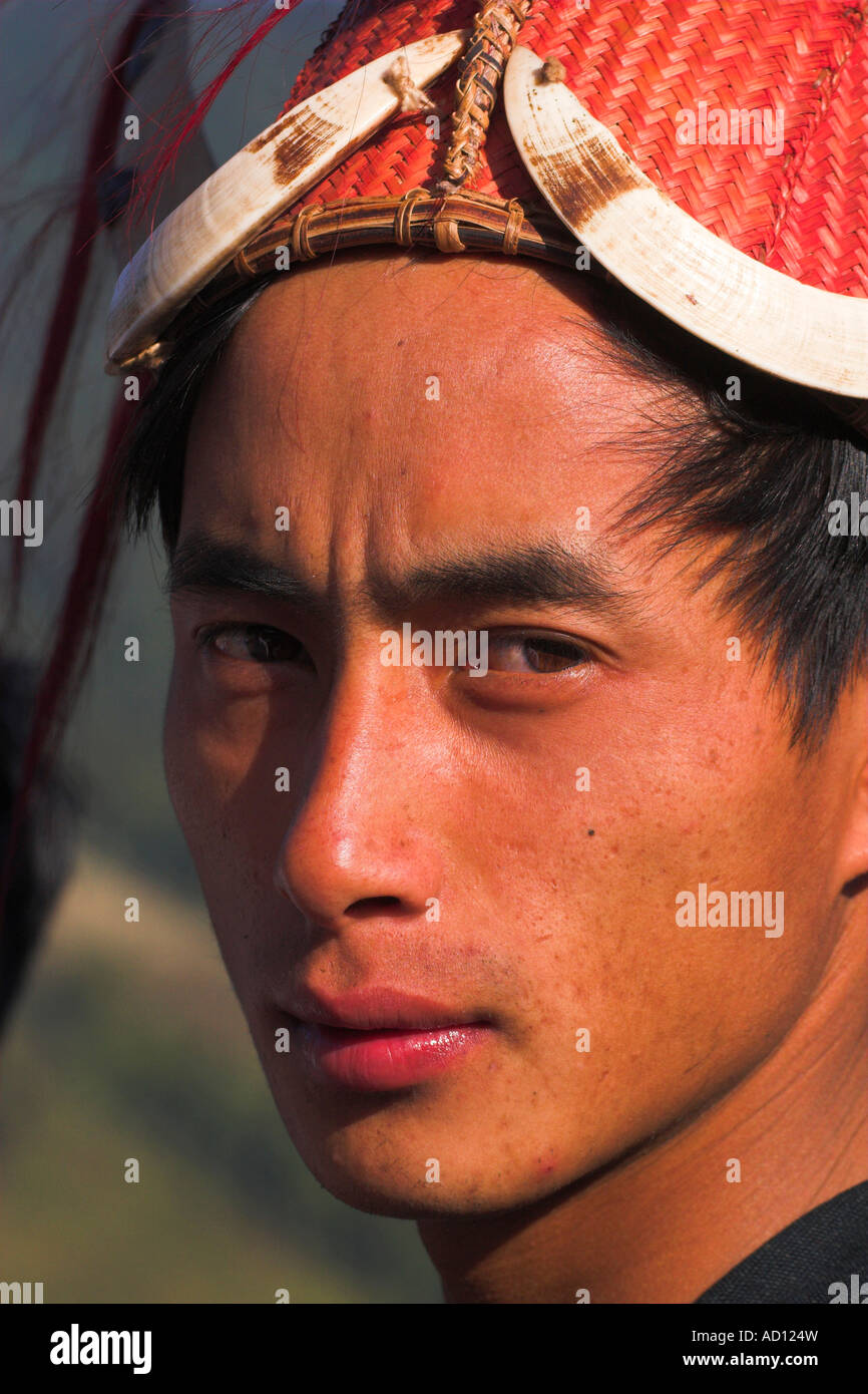 Myanmar (Burma), Sagaing Region, Lahe village, Naga New Year Festival ...