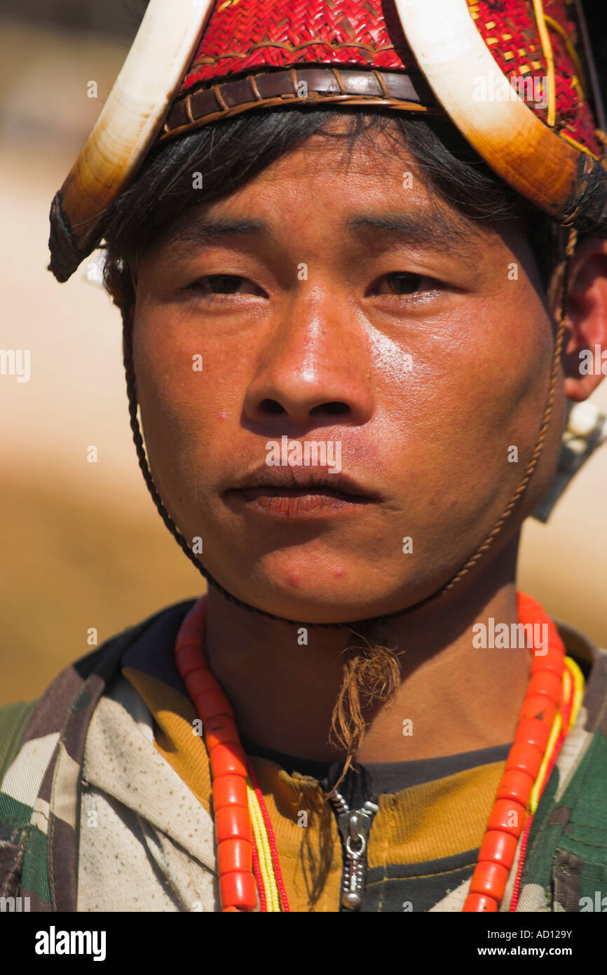 Myanmar (Burma), Sagaing Region, Magyan Village, Naga (Macham tribe ...