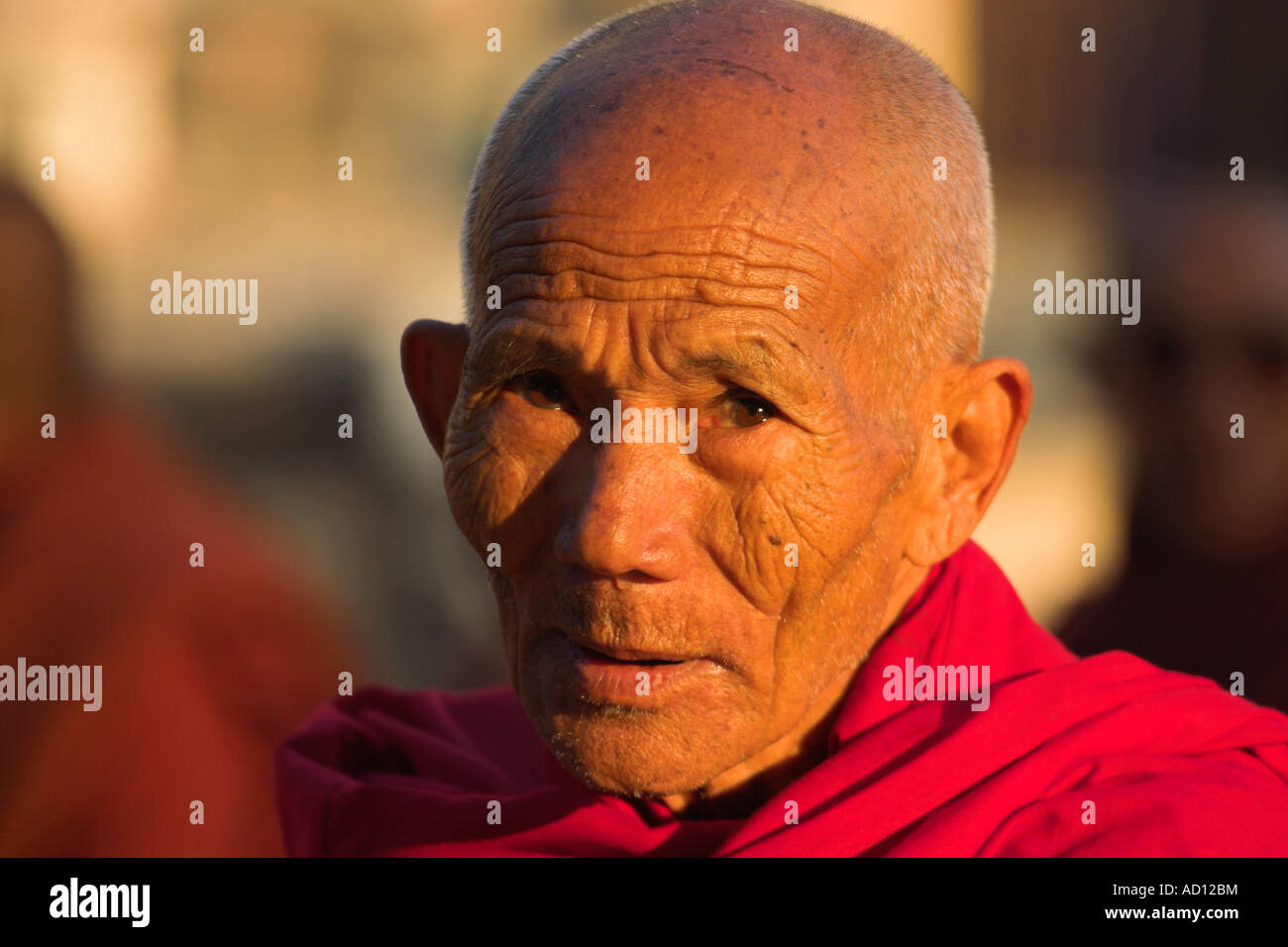 Myanmar, Bagan, Old Bagan, Ananda Pahto (Temple) Ananda festival, Monk ...
