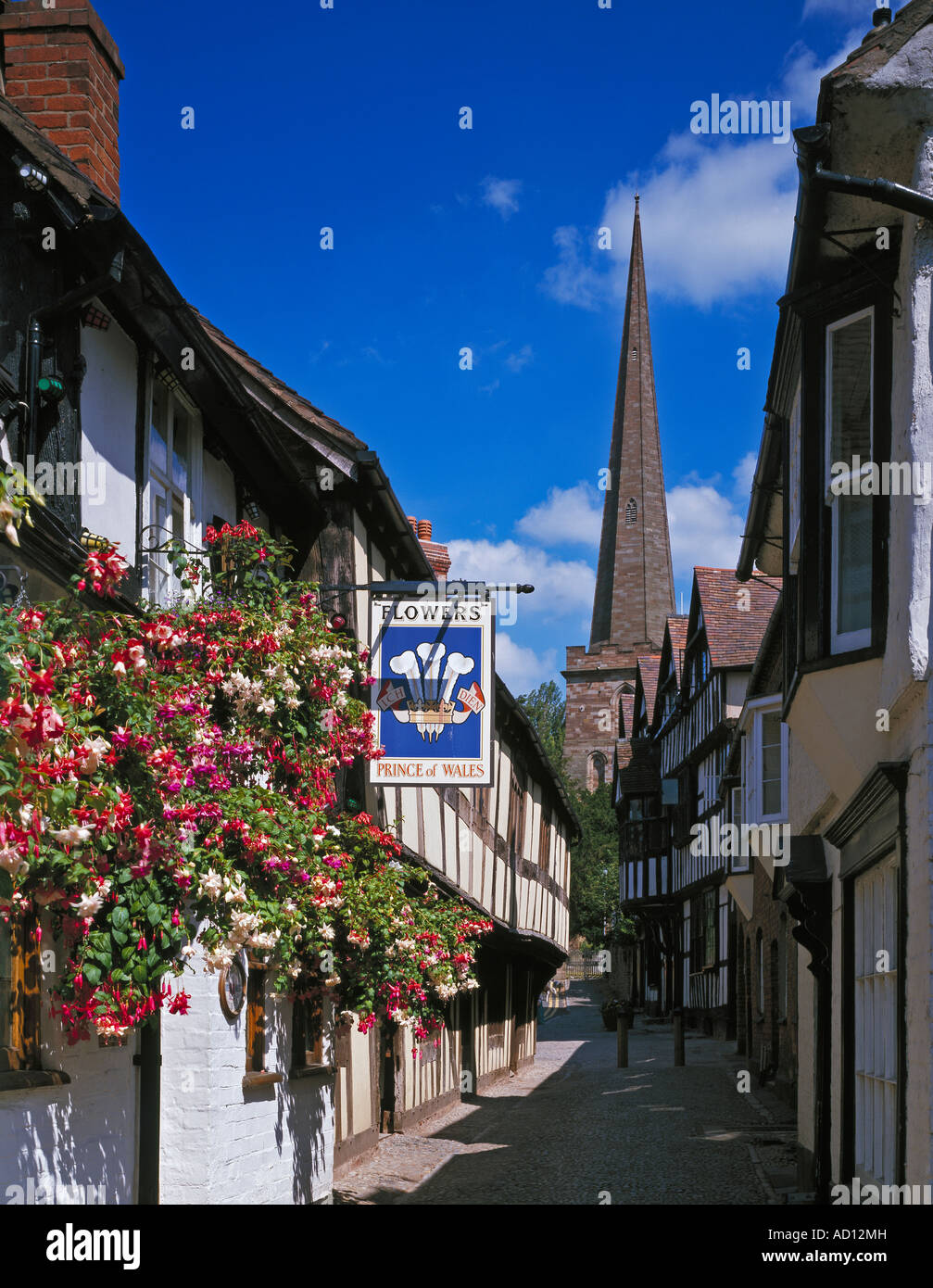 Ledbury Herefordshire England UK Stock Photo - Alamy