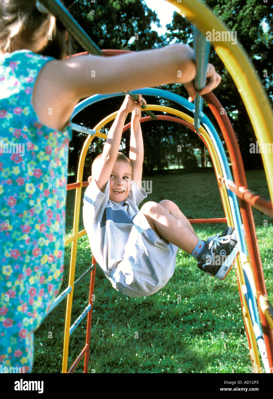children on playground Stock Photo - Alamy