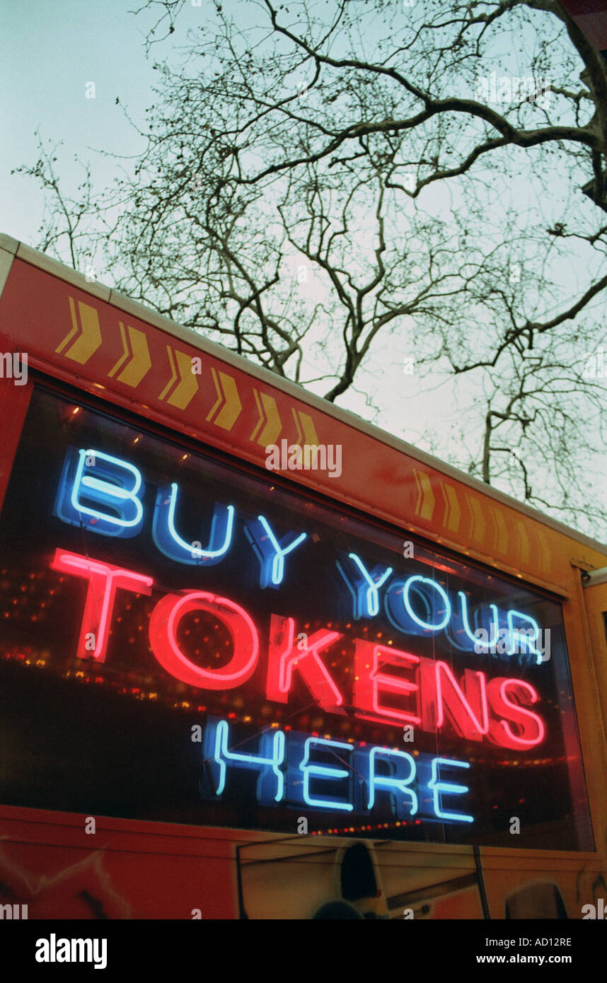 Fairground ticket office hi-res stock photography and images - Alamy