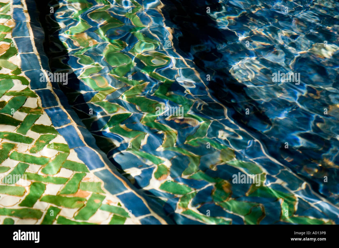 Pool mosaic hi-res stock photography and images - Alamy