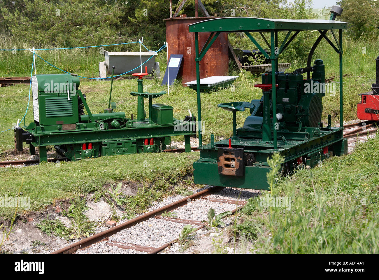 Industrial narrow gauge railway demonstration track at Twyford ...