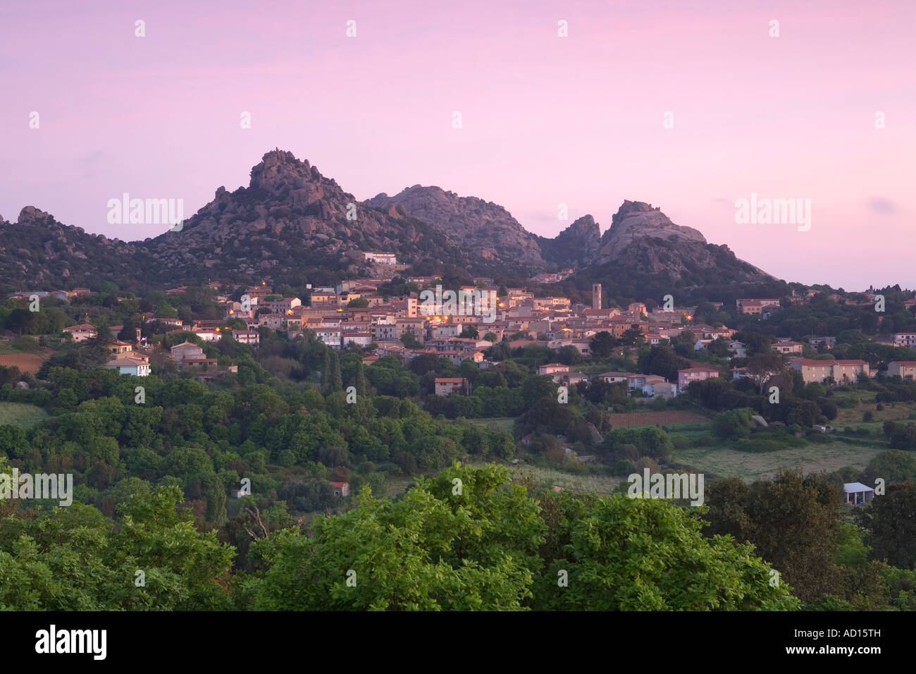 Aggius village hi-res stock photography and images - Alamy