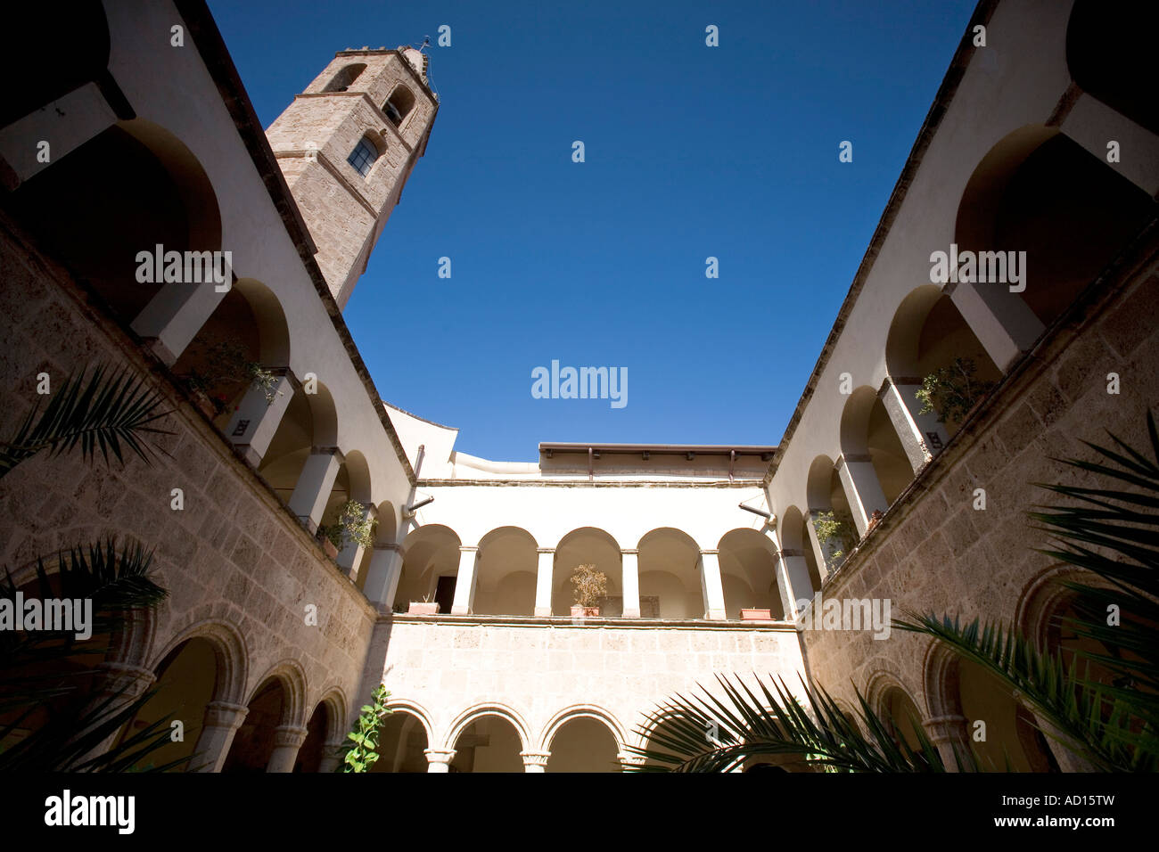 San francesco church alghero sardinia hi-res stock photography and ...