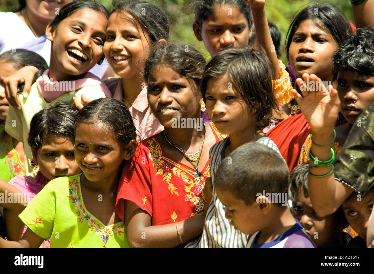 Happy Group Of Indian People