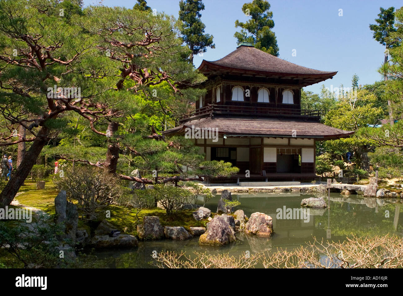 Ginkaku-gi temple (the silver pavilion), Kyoto, Japan Stock Photo - Alamy