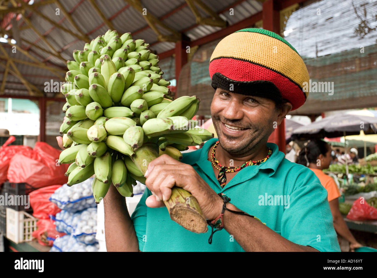 Victoria market seychelles hi-res stock photography and images - Alamy