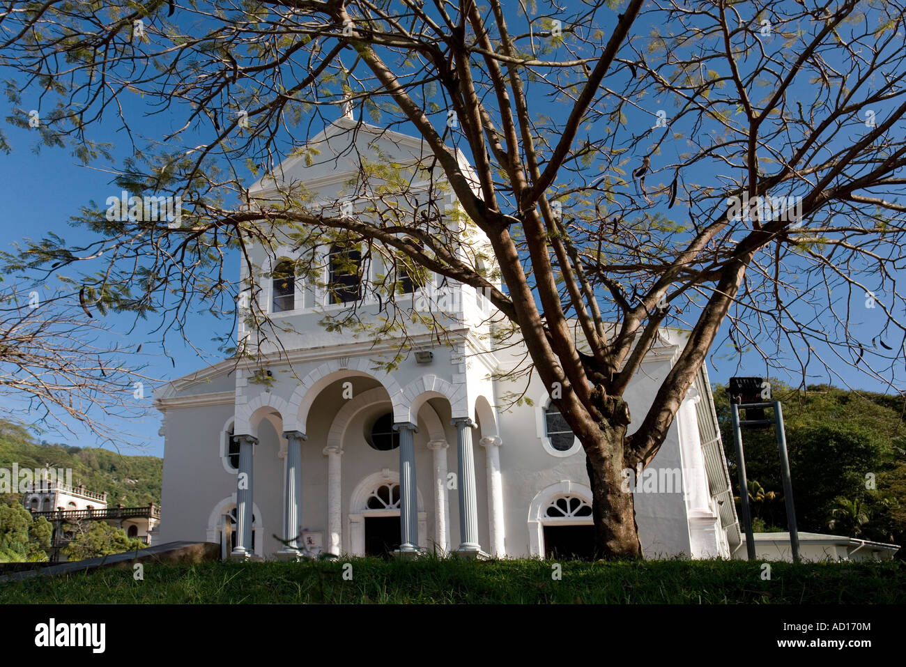 Seychelles church mahe hi-res stock photography and images - Alamy