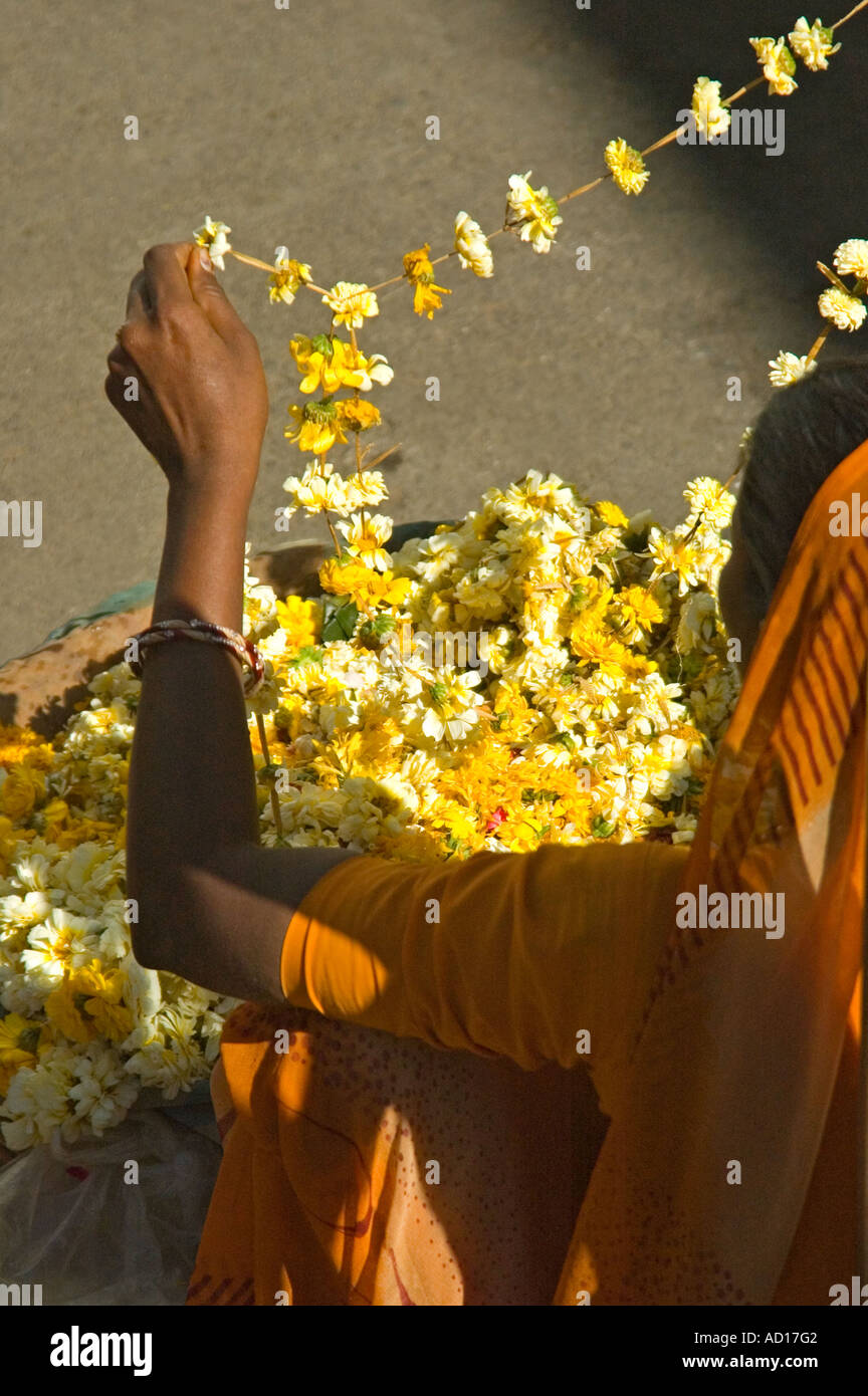 Indian religious flower hi-res stock photography and images - Alamy