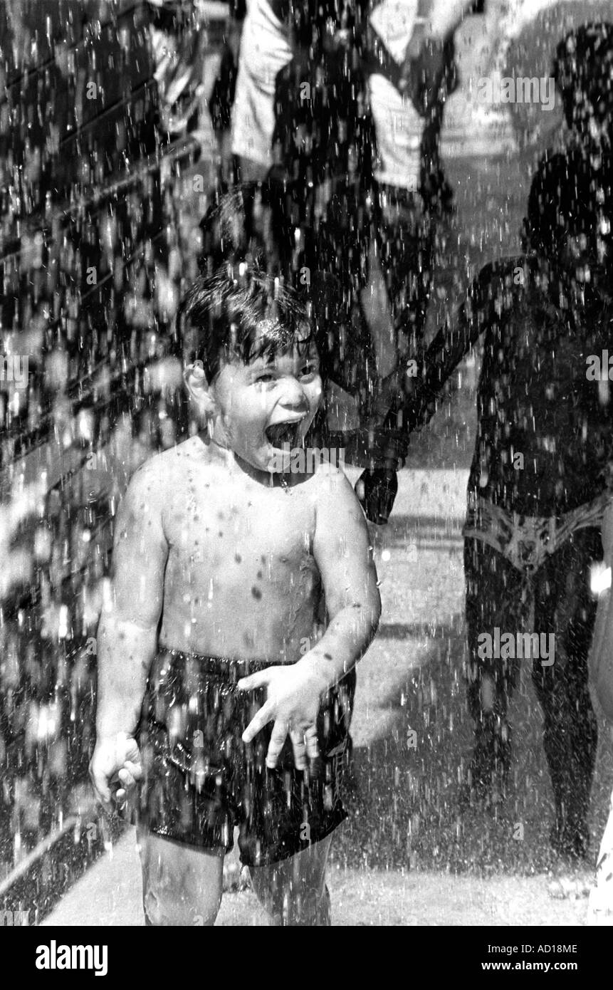 Hot child summer Black and White Stock Photos & Images - Alamy