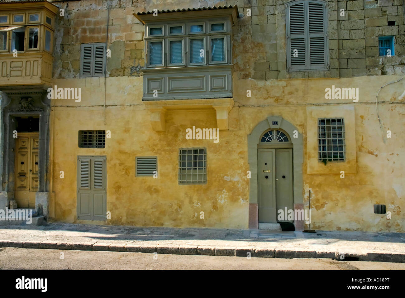A house in Malta Stock Photo - Alamy