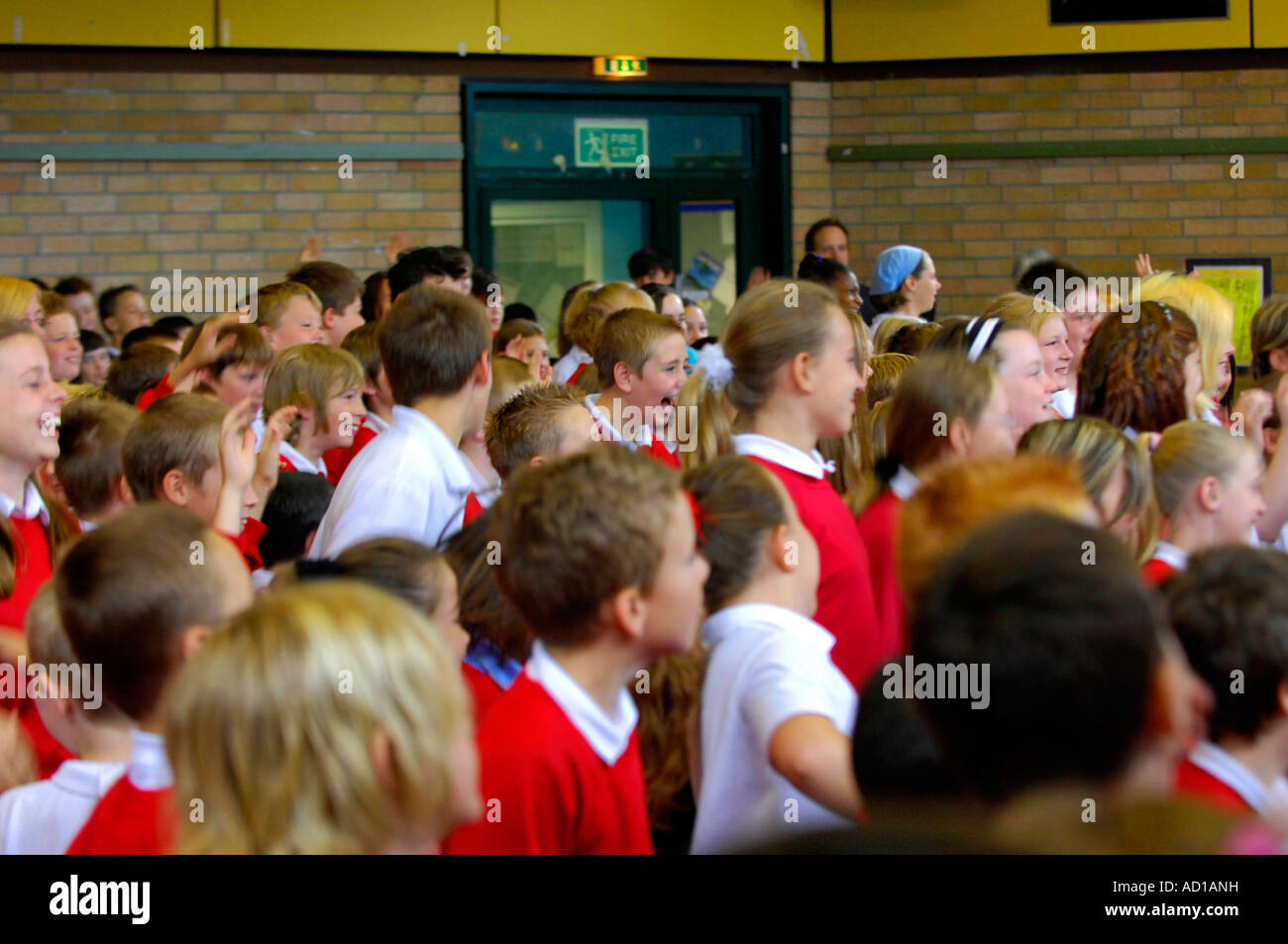 school children students kids pupils education british red hall ...