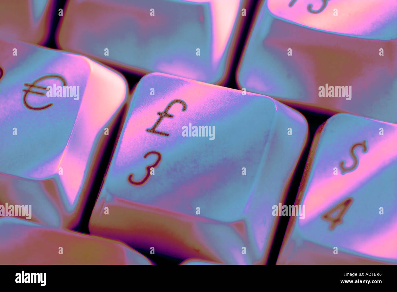 Pound sign key hi-res stock photography and images - Alamy