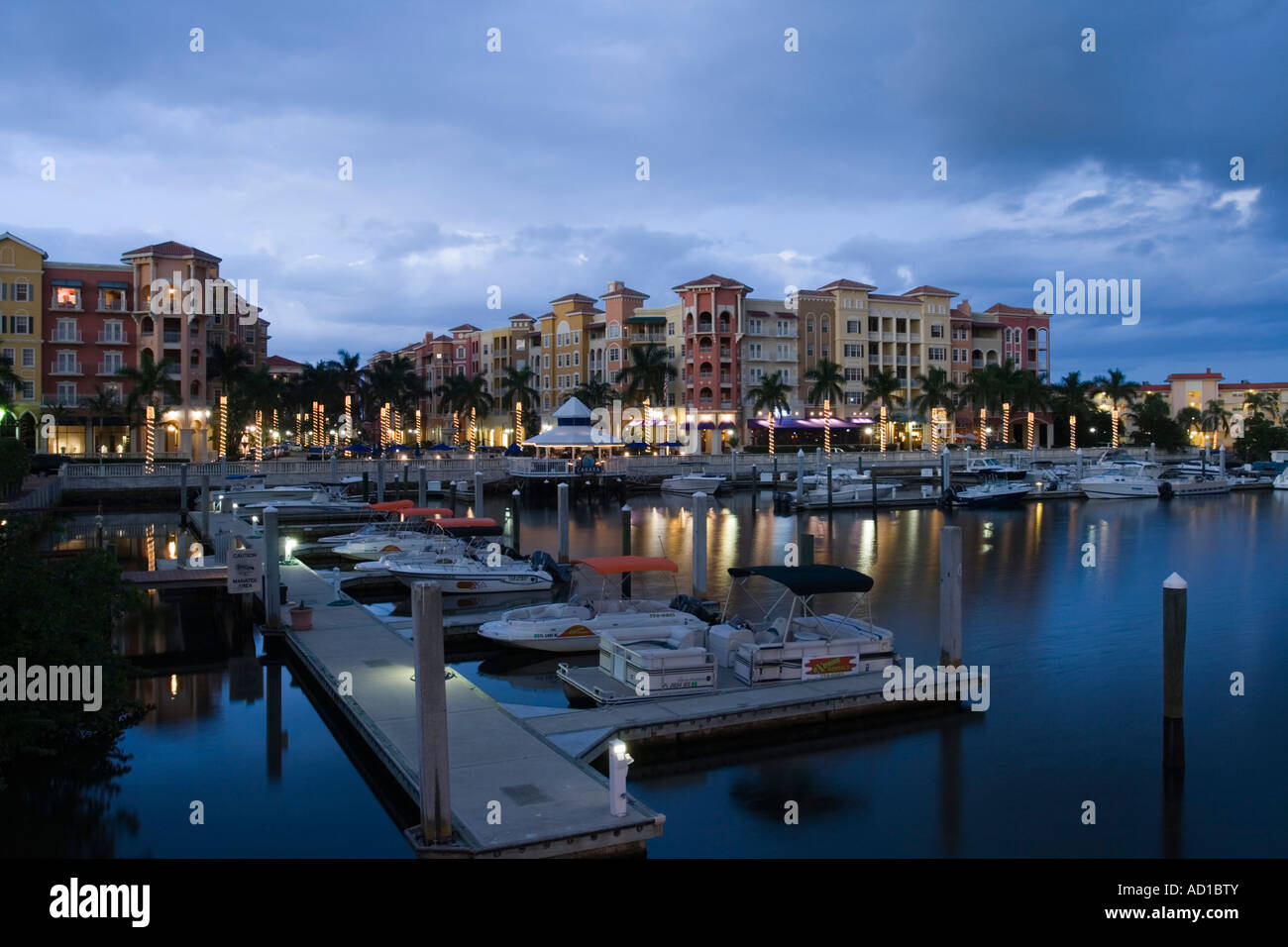 Bayfront Place and Marina, Naples, Florida, USA Stock Photo - Alamy