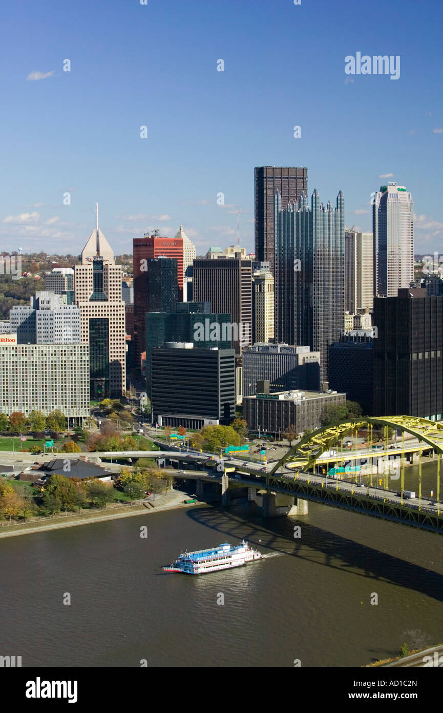 Golden Triangle Area, Pittsburgh, Pennsylvania, USA Stock Photo - Alamy
