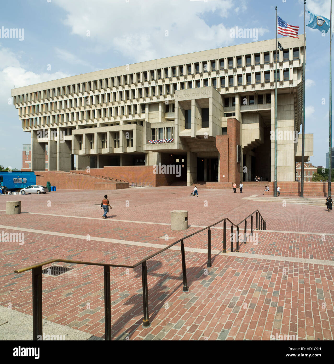 Boston City Hall, Boston, Massachusetts, USA Stock Photo - Alamy