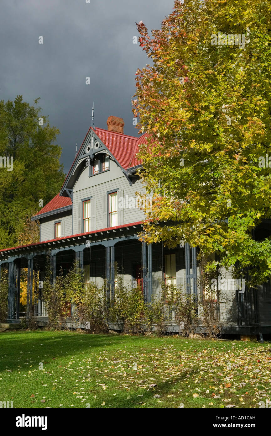 Former home of US President James A. Garfield, Lawnfield, Mentor, Ohio ...