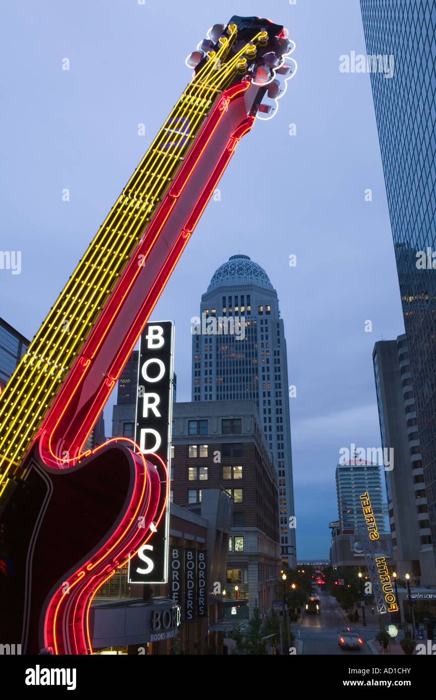 Fourth Street, Louisville, Kentucky, USA Stock Photo - Alamy