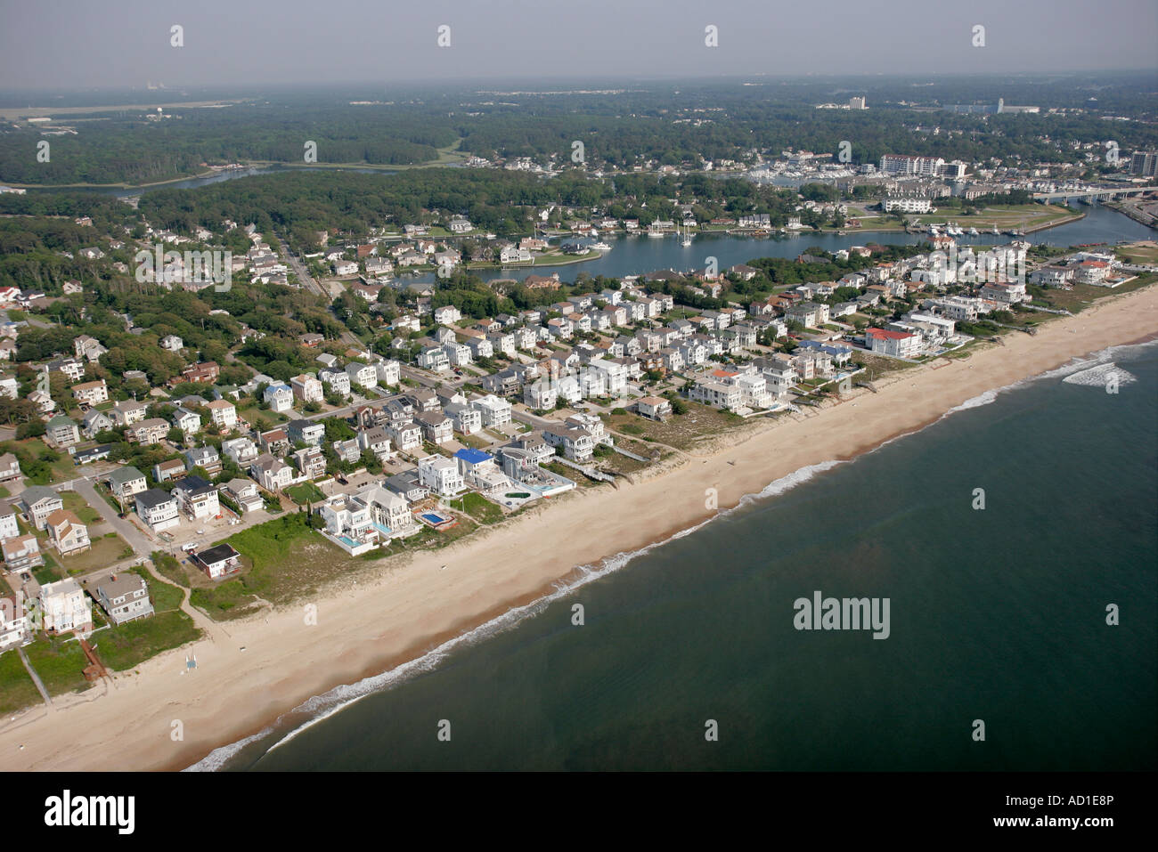 Virginia Beach,aerial overhead view from above,view,Lake Wesley,Lake ...