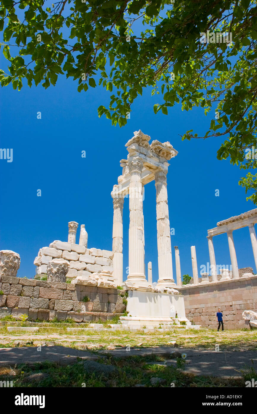 Acropolis of Pergamon Pergamum Bergama Western Turkey Stock Photo - Alamy
