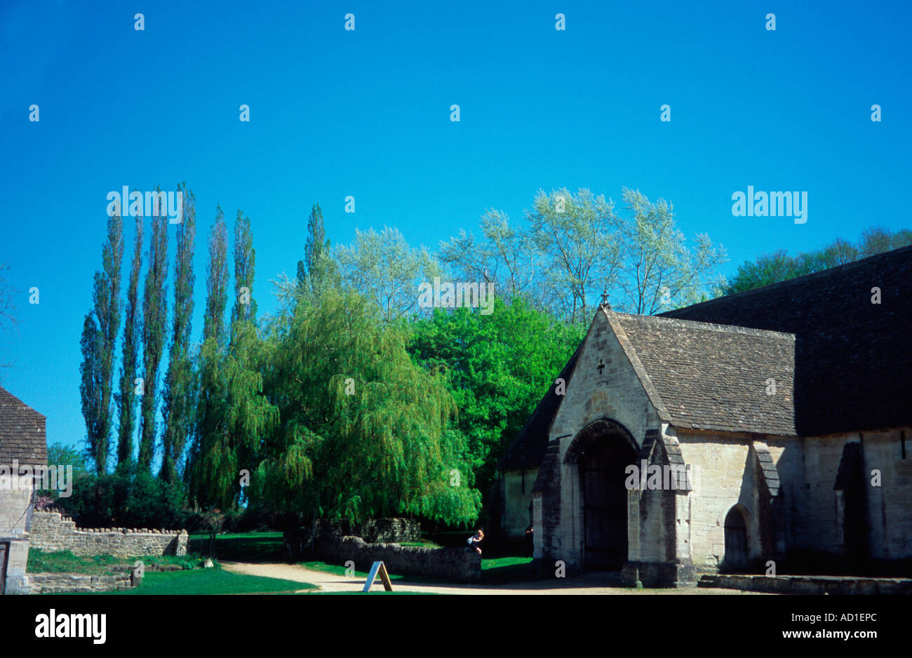 The Old Tithe barn, Barton Country park, Bradford on Avon, Wiltshire ...