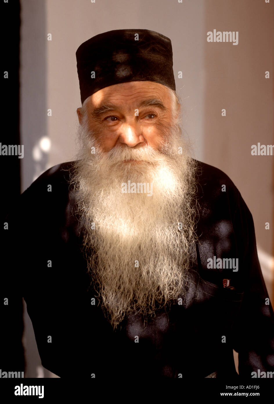 Greece, Corfu, Ionian Islands, Greek Orthodox Priest Stock Photo - Alamy