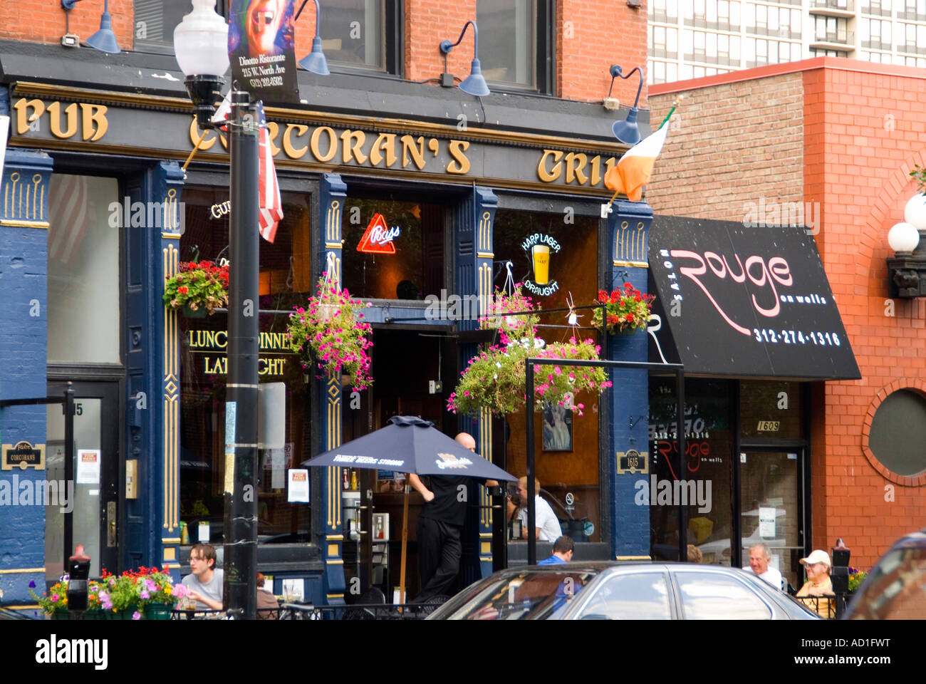 Irish Grill & Pub Storefront Stock Photo - Alamy