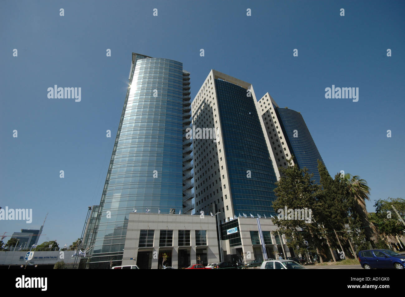 High rise buildings in Tel Aviv Israel 2006 Stock Photo - Alamy