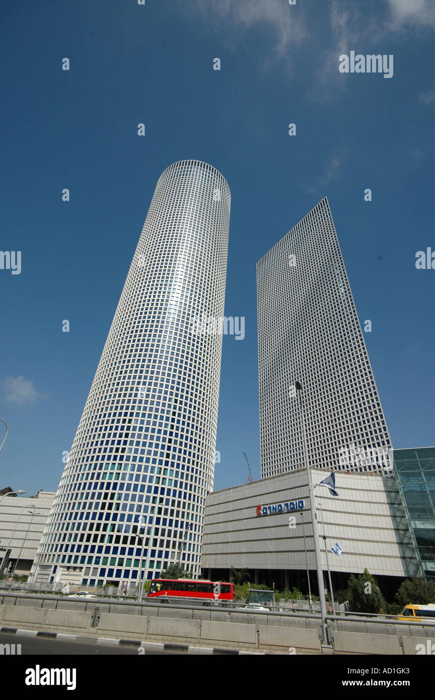 High rise buildings in Tel Aviv Israel 2006 Stock Photo - Alamy
