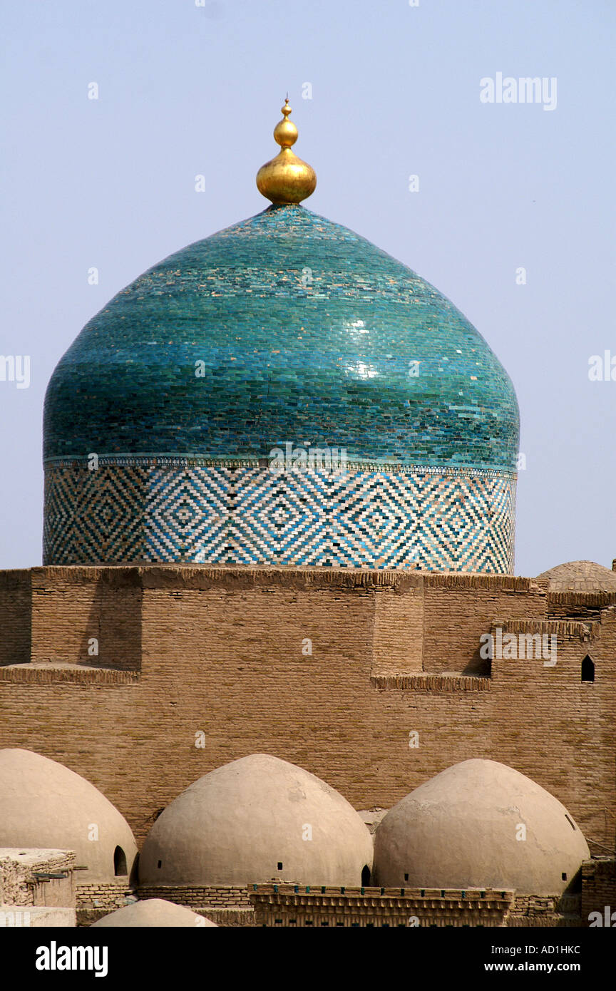 Dome of Pahlavan Mahmud Mausoleum Stock Photo - Alamy