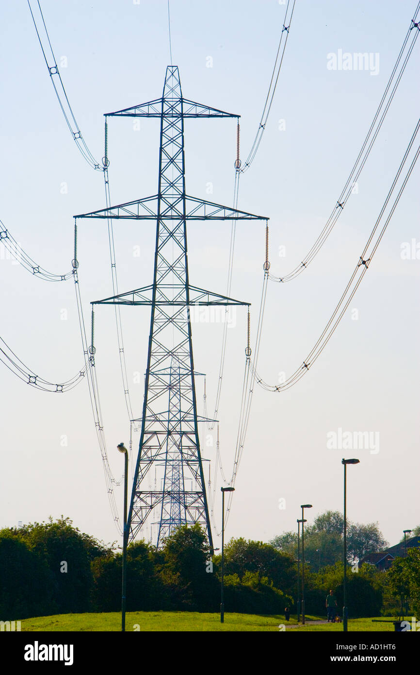 Electricity pillon hi-res stock photography and images - Alamy
