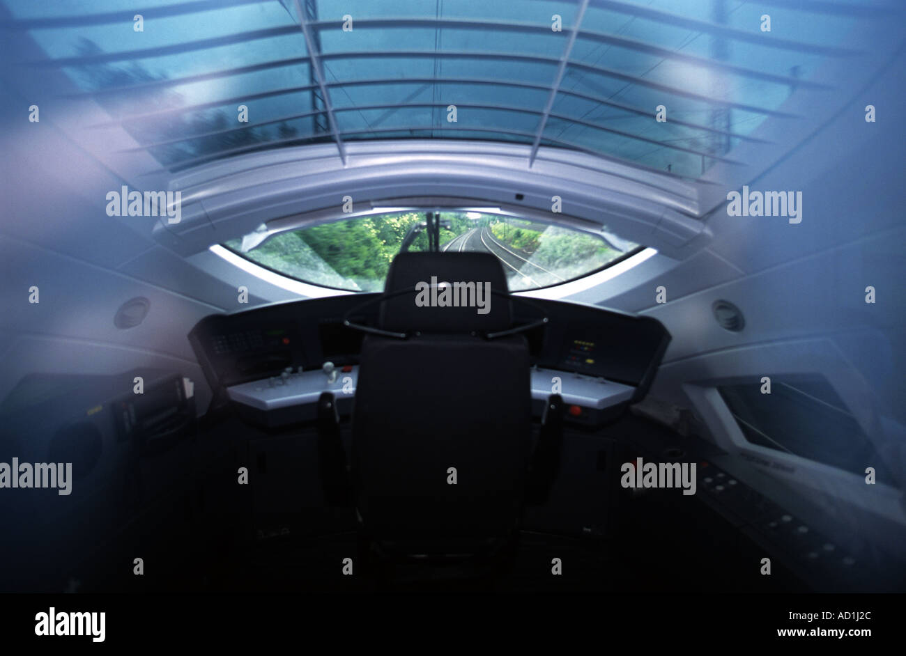 German railways express train interior hi-res stock photography and ...