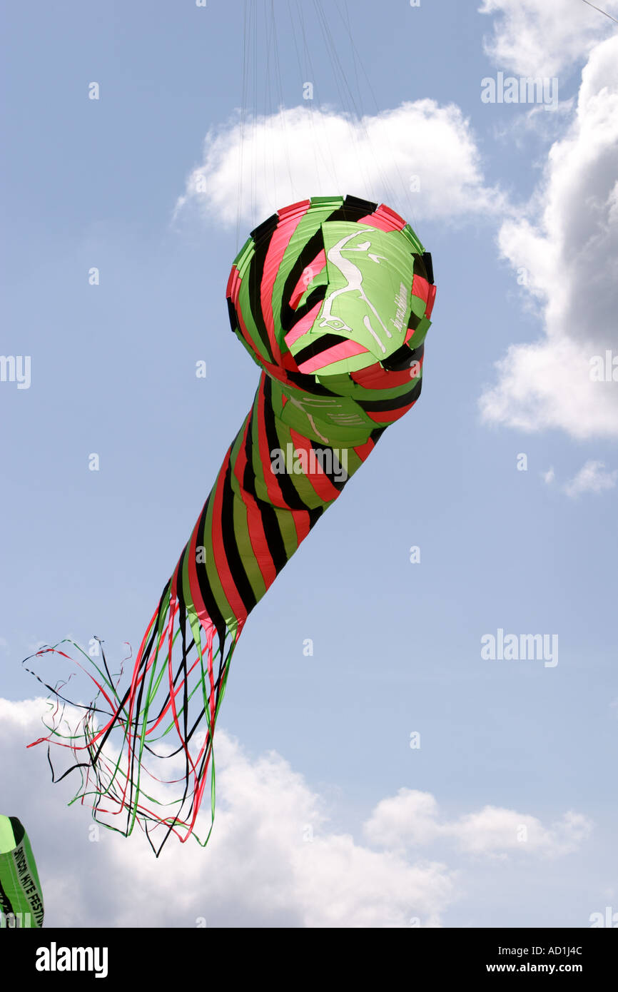 Elaborate and colourful kites at a kite festival Stock Photo - Alamy
