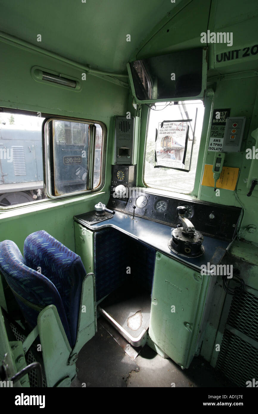 Inside train cab hi-res stock photography and images - Alamy