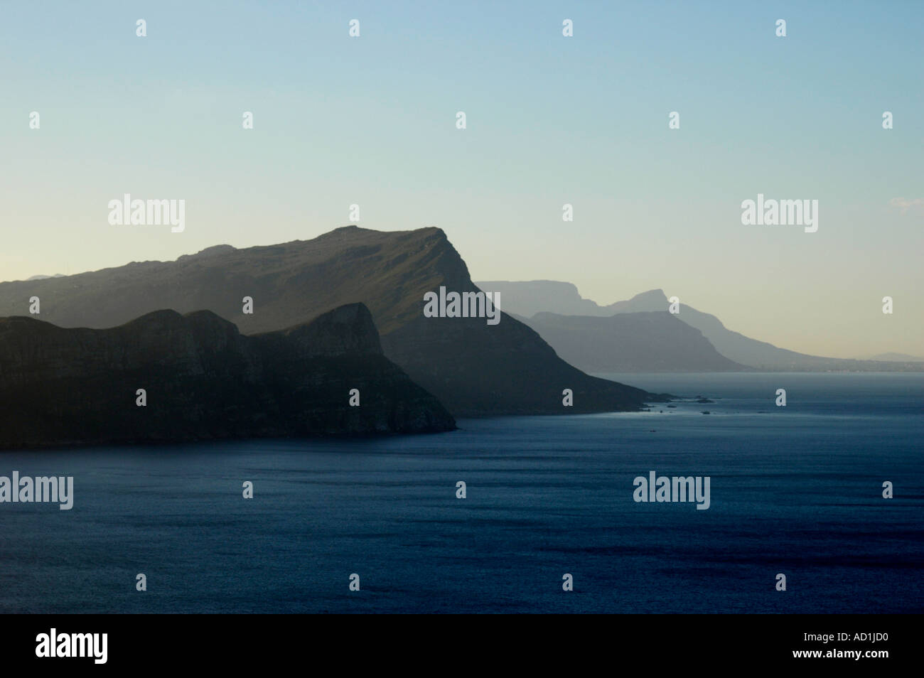 View of cape point and false bay hi-res stock photography and images ...