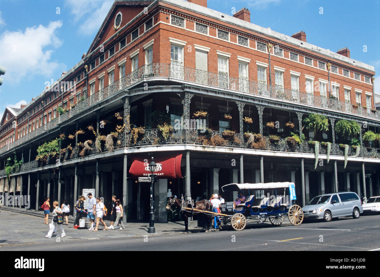 Classic French Quarter building in New Orleans Stock Photo - Alamy